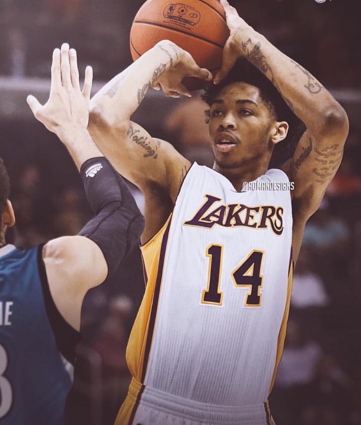 Brandon Ingram And Lebron James Lakers - 1242x1464 Wallpaper - teahub.io