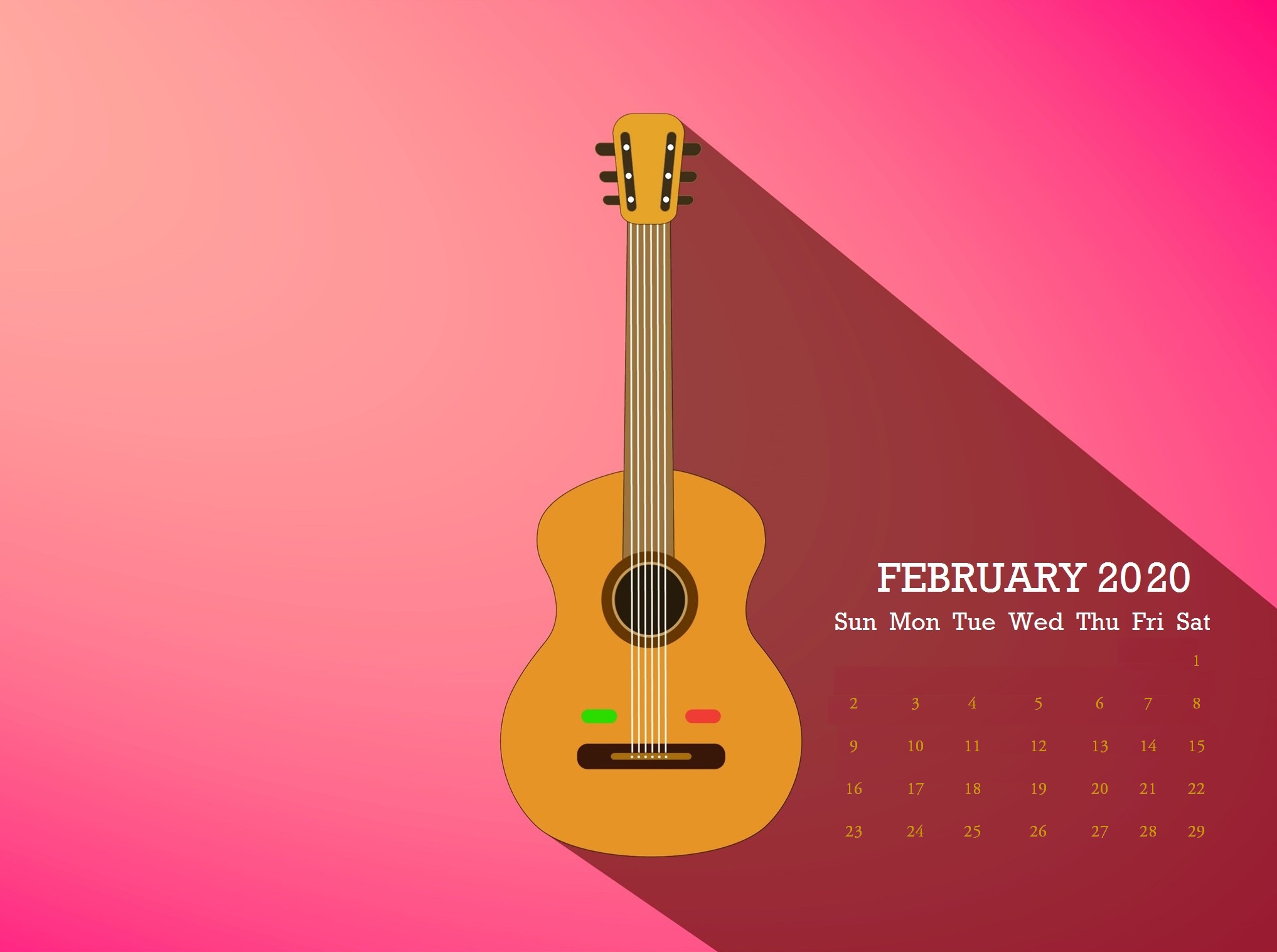 Latest February 2020 Desktop Background - 4k Guitar - 2035x1517 ...