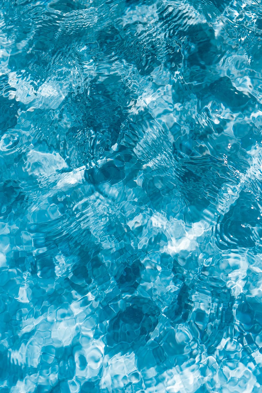 Wavy Water Surface In A Swimming Pool, Wave, Abstract, - Wavy ...
