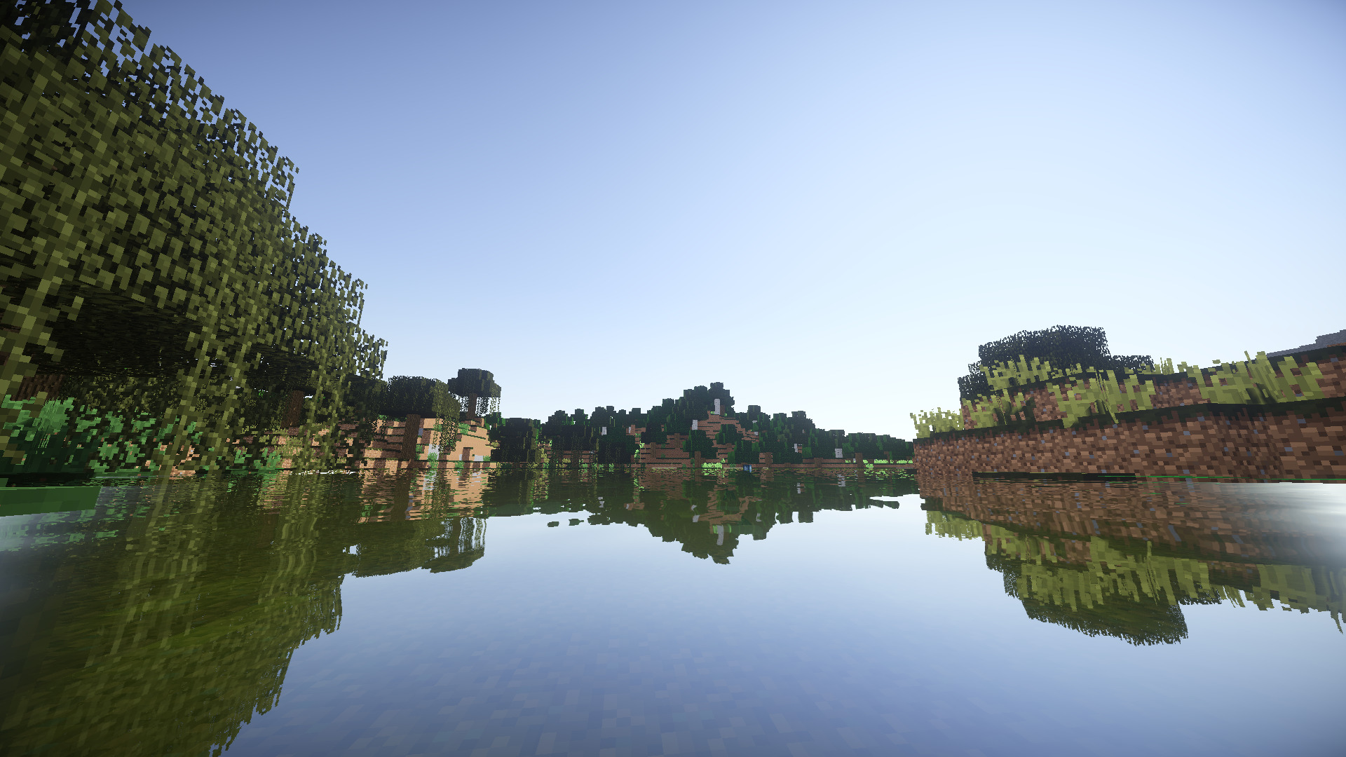 Minecraft Shader Background - 1920x1080 Wallpaper - teahub.io