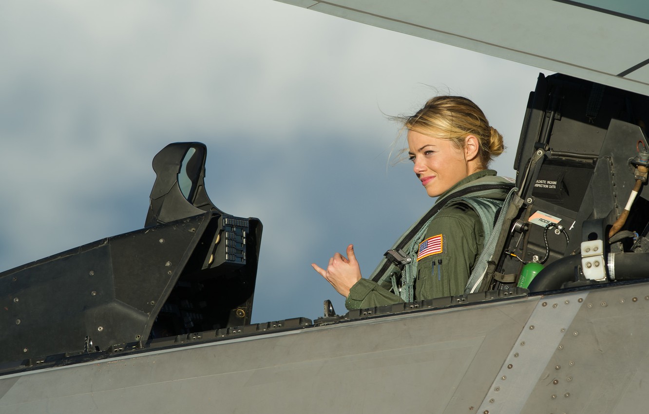 Photo Wallpaper Cabin, Emma Stone, Aloha, Aloha - Emma Stone Aloha ...