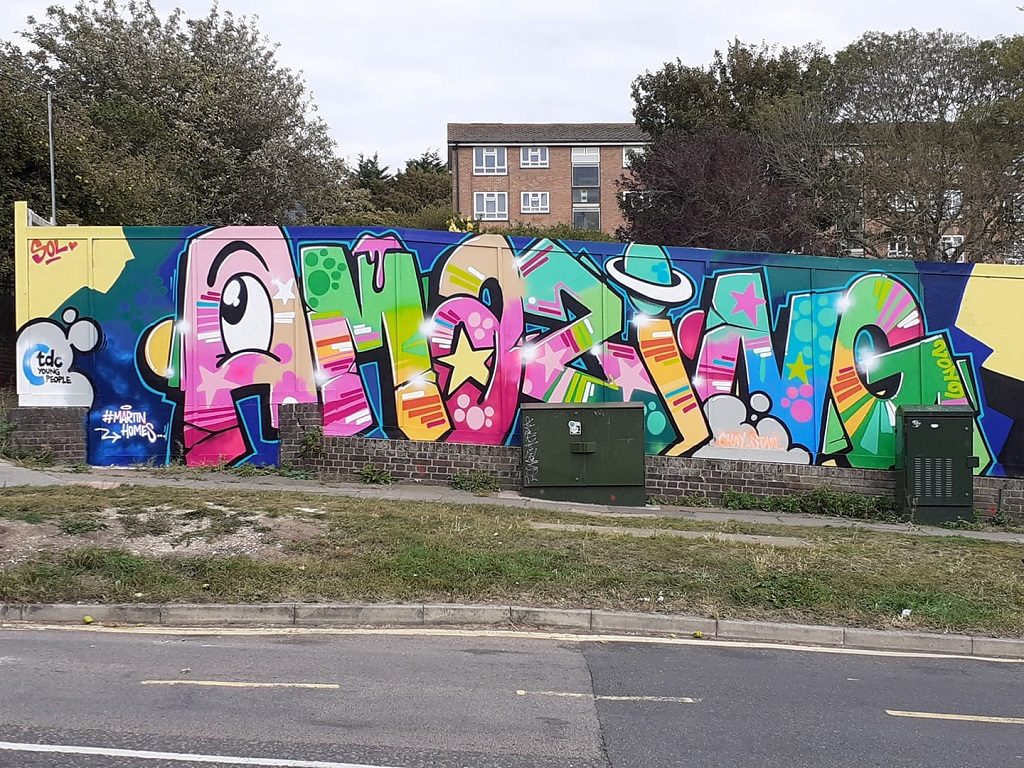 Amazing Graffiti In Whitehawk - 1024x768 Wallpaper - teahub.io