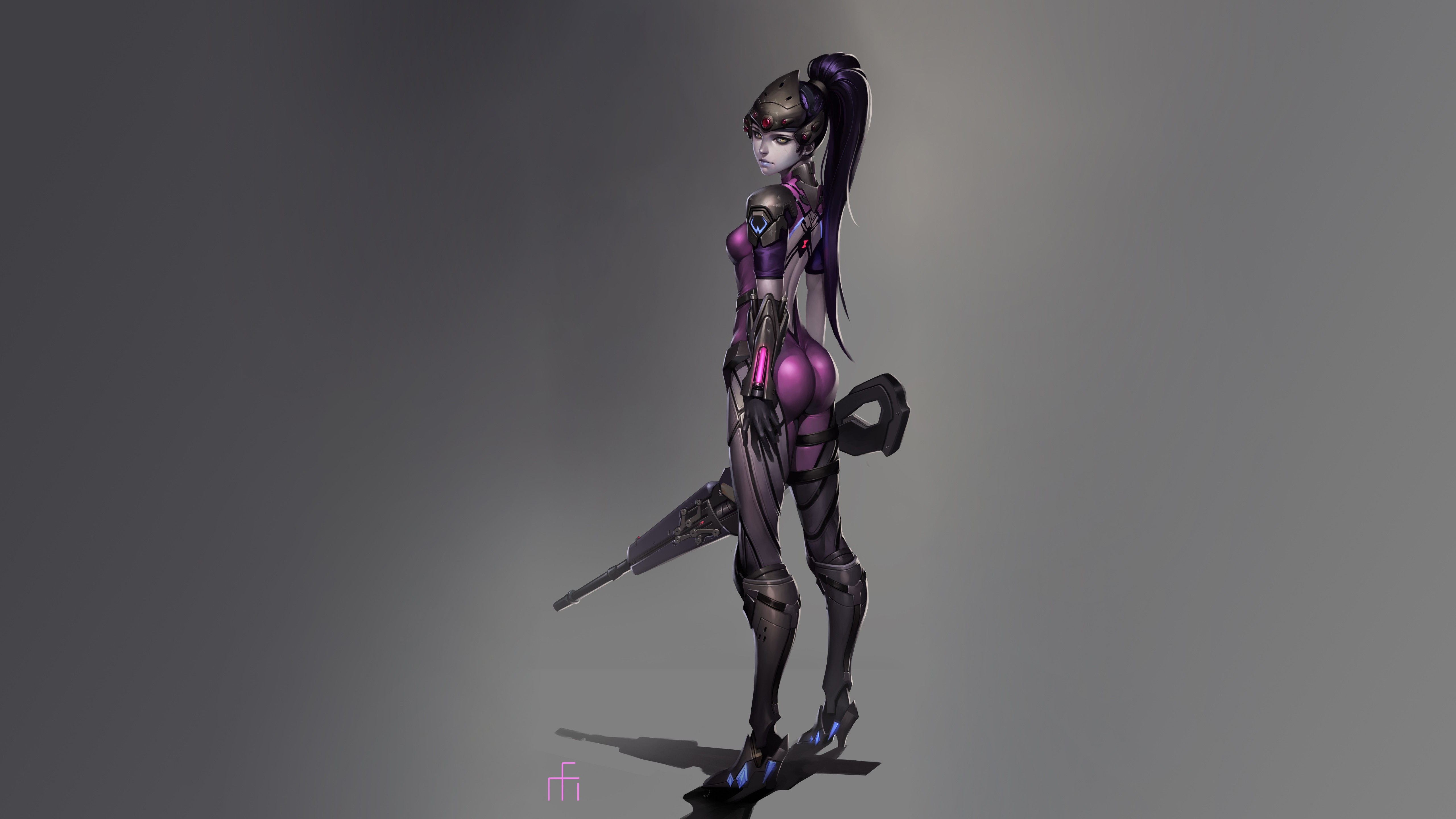 Overwatch Widowmaker Background - 5120x2880 Wallpaper - teahub.io