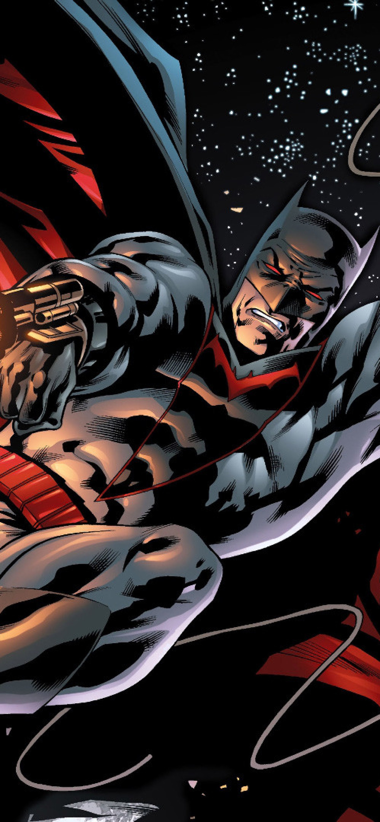 Thomas Wayne Batman Guns - 1242x2688 Wallpaper - teahub.io