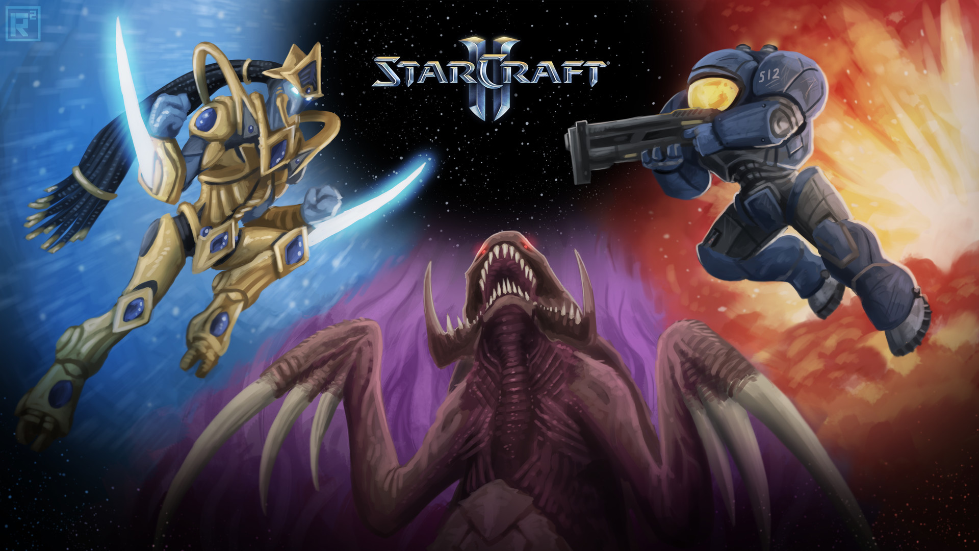 Protoss Zerg - 1920x1080 Wallpaper - teahub.io