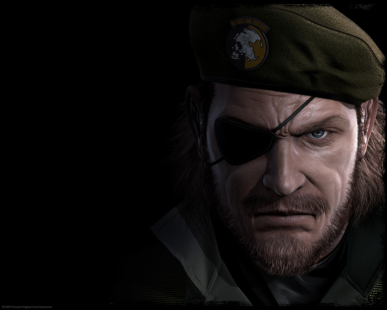 Metal Gear Solid Snake Eyepatch - 1280x1024 Wallpaper - teahub.io