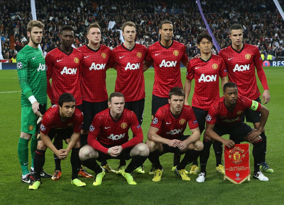 First 11 Man U - 960x692 Wallpaper - teahub.io
