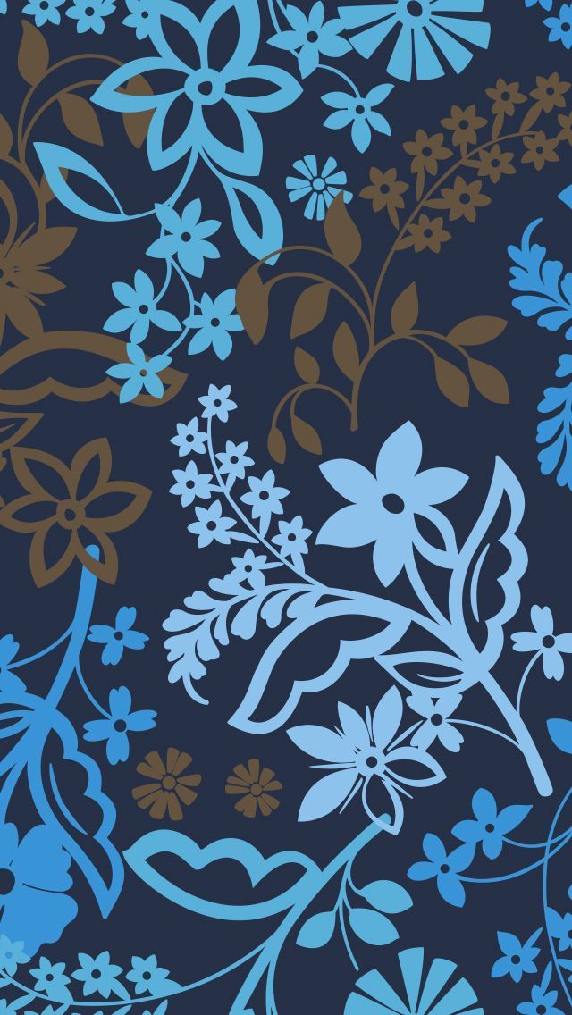 Java Floral Vera Bradley - 640x1136 Wallpaper - teahub.io