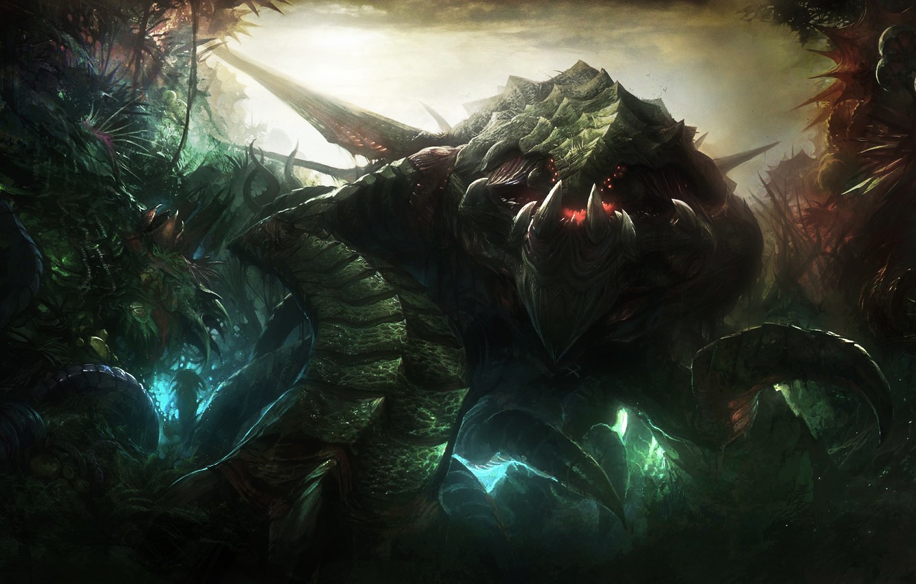 Photo Wallpaper Starcraft, Powerful, Zerg, Primal Zerg, - Has Awakened ...