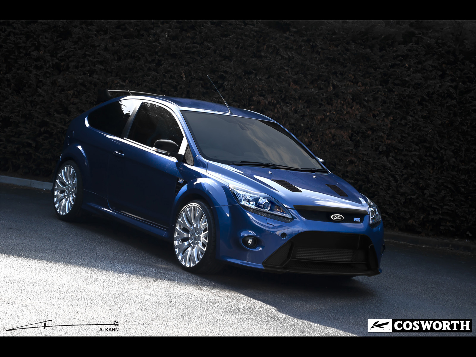 2018 Ford Focus Rs Midnight Blue - 1600x1200 Wallpaper - teahub.io