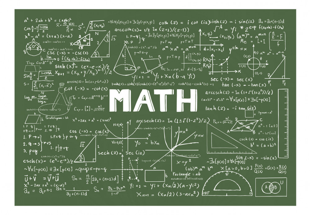 Wall Mural Mathematical Formulas 90333 Additionalimage - Physics ...