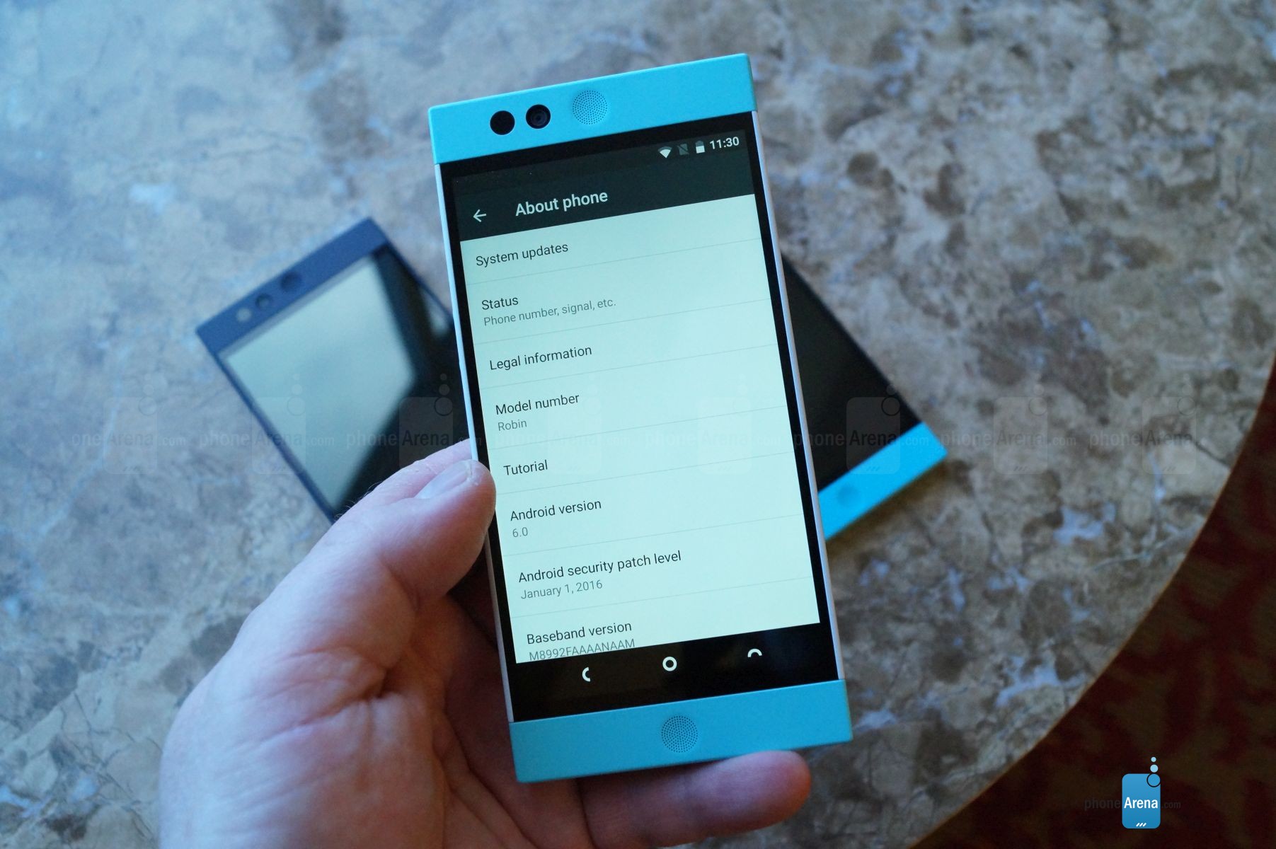 Nextbit Robin Hands-on - Blue Robin Phone - 1803x1200 Wallpaper - teahub.io
