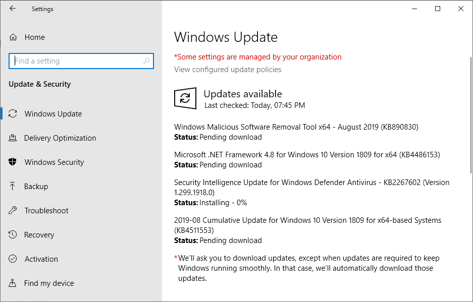 Microsoft Windows Security Updates August - 2019 08 Cumulative Update ... Microsoft Windows Security Updates August - 2019 08 Cumulative Update ...
