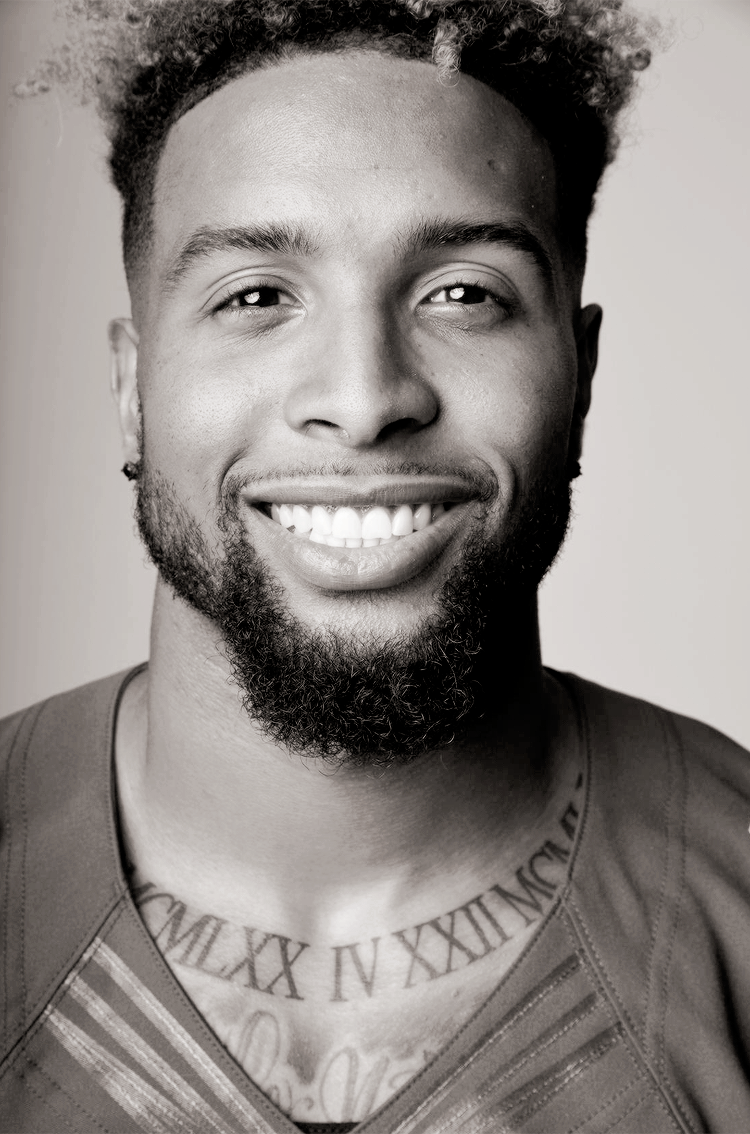 Odell Beckham Jr Black And White - 750x1134 Wallpaper - teahub.io
