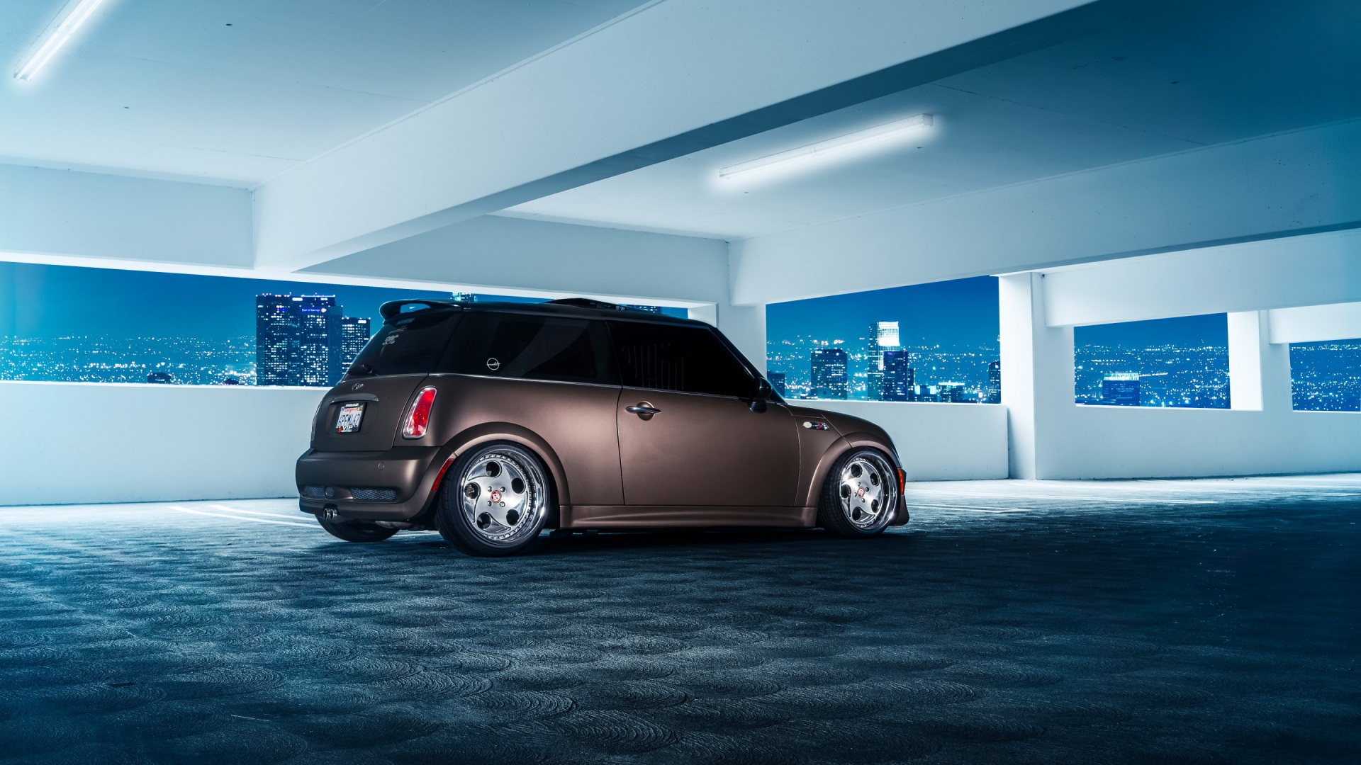Brown Mini Cooper Stance - 1920x1080 Wallpaper - teahub.io