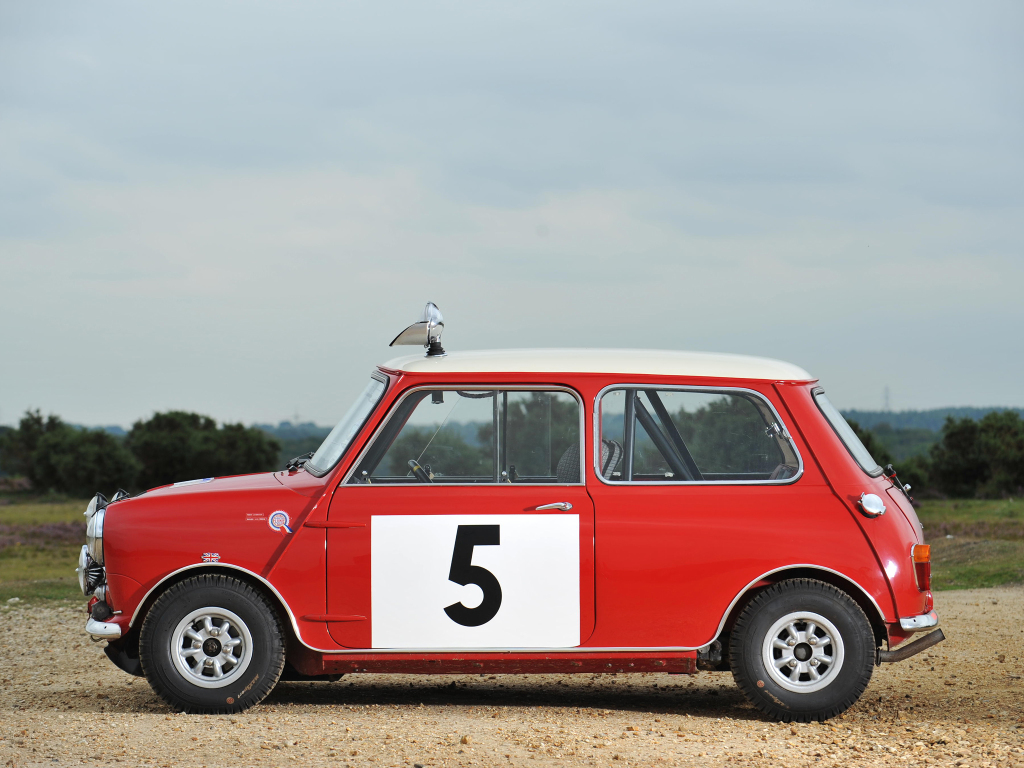 Morris Mini Cooper S Rally 1964 - Old Mini Cooper Profile - 1024x768 ...