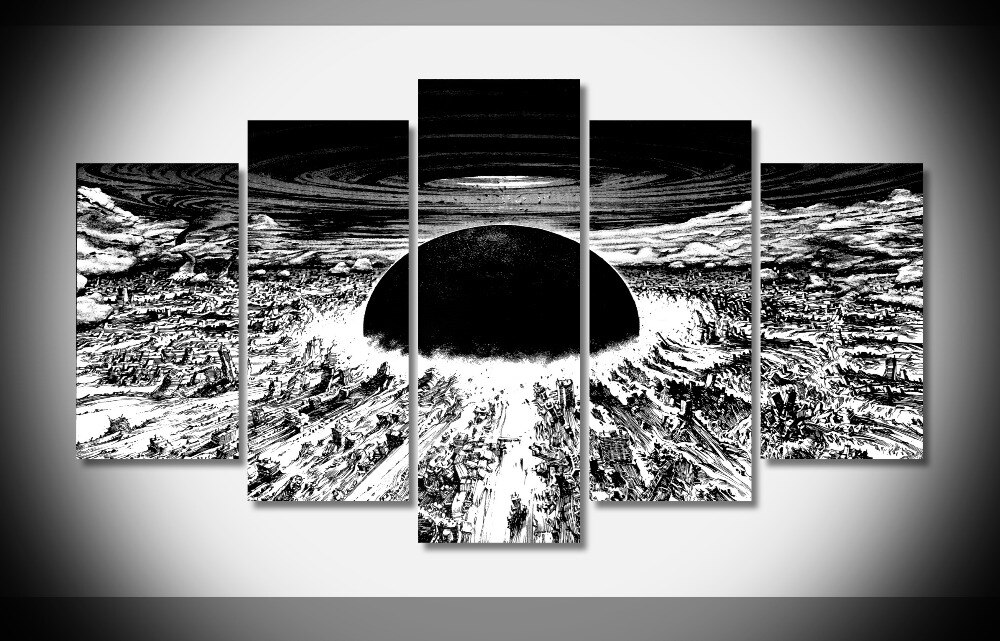 Akira Explosion Wall Art - 1000x641 Wallpaper - teahub.io