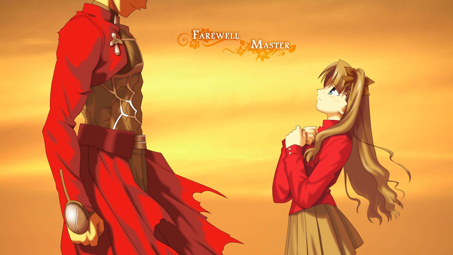Fate Anime Rin X Archer - 1920x1080 Wallpaper - teahub.io