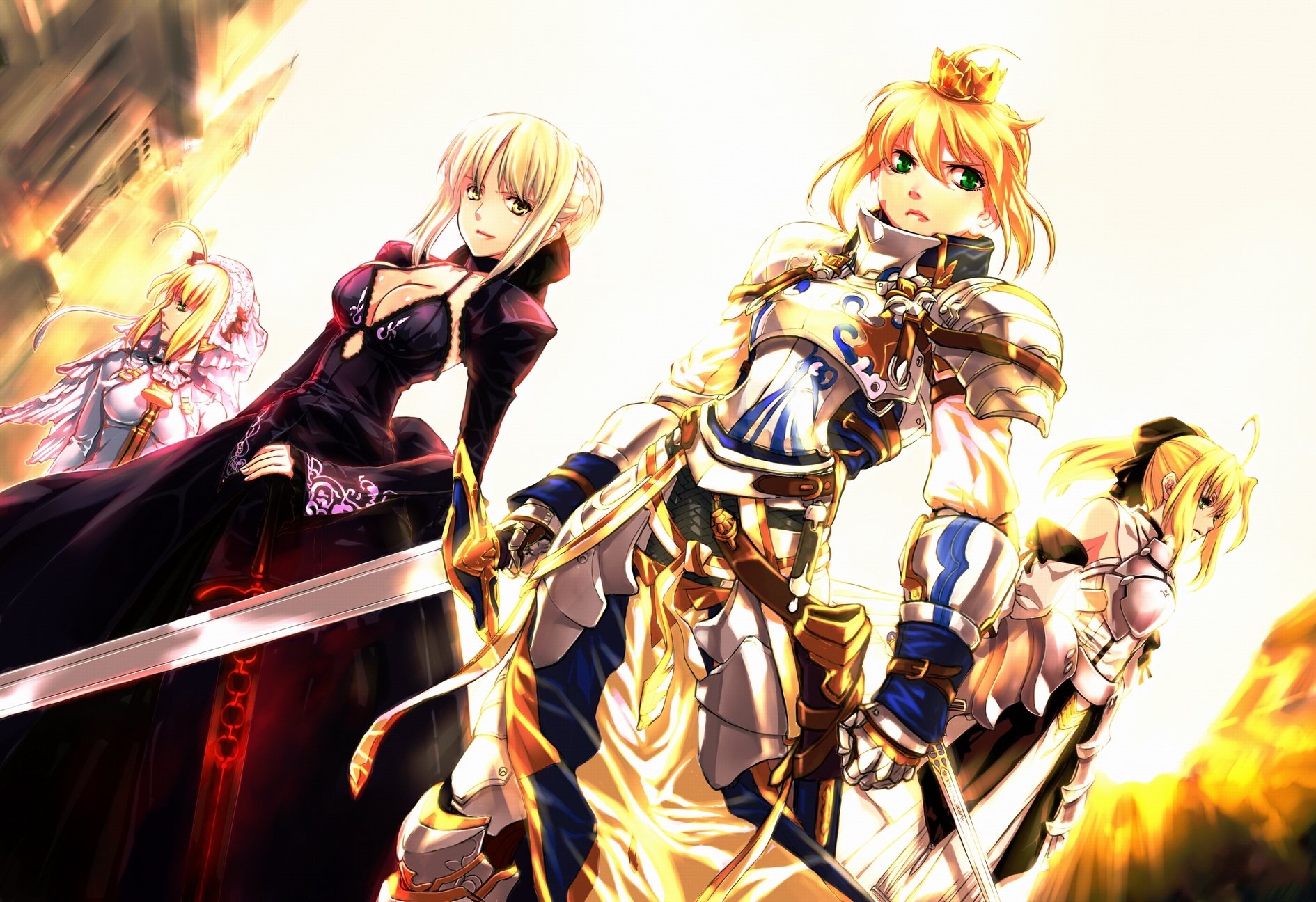 All Saber Fate Series - 1890x1296 Wallpaper - teahub.io