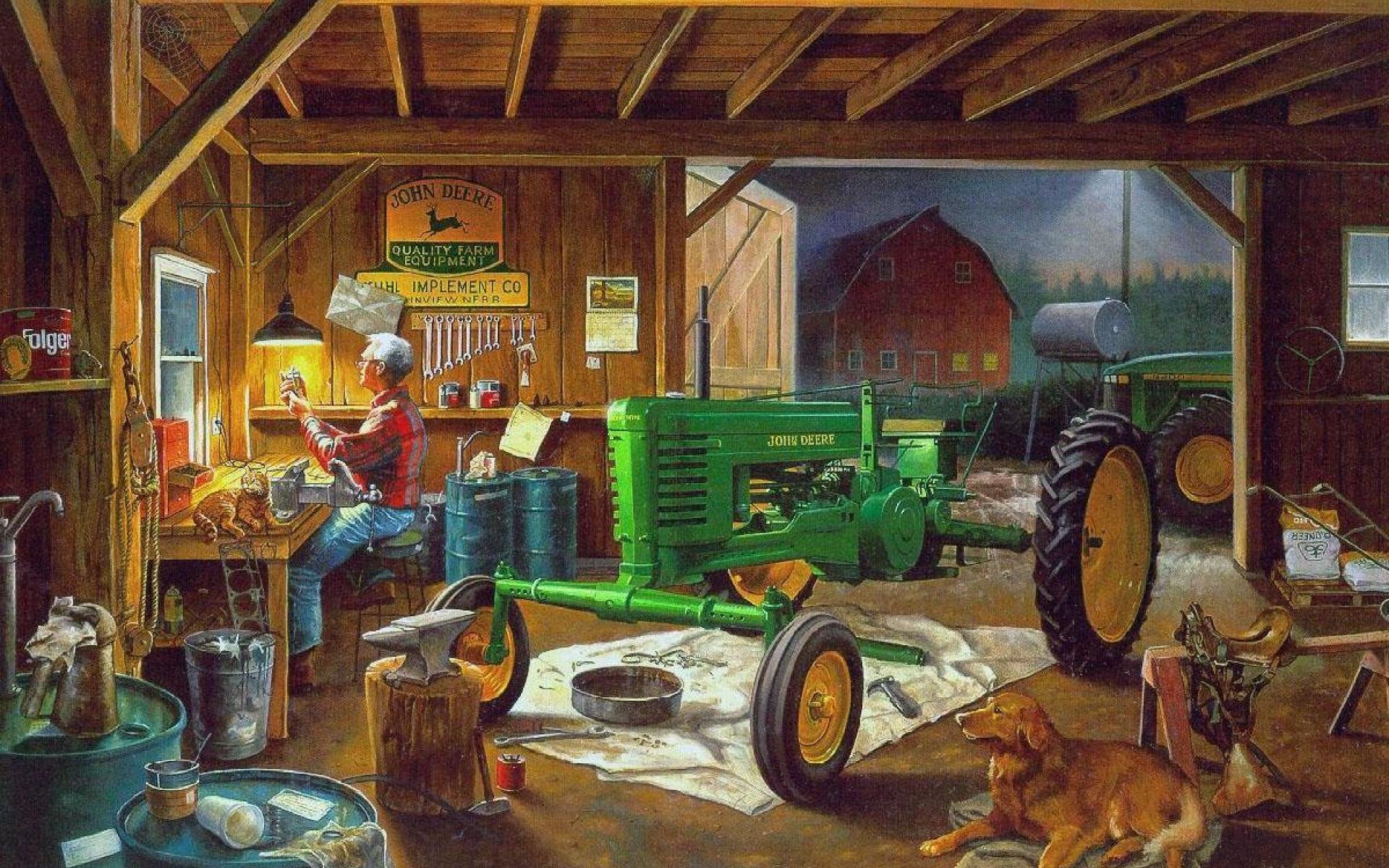 Charles Freitag Restoration John Deere - 1920x1200 Wallpaper - teahub.io