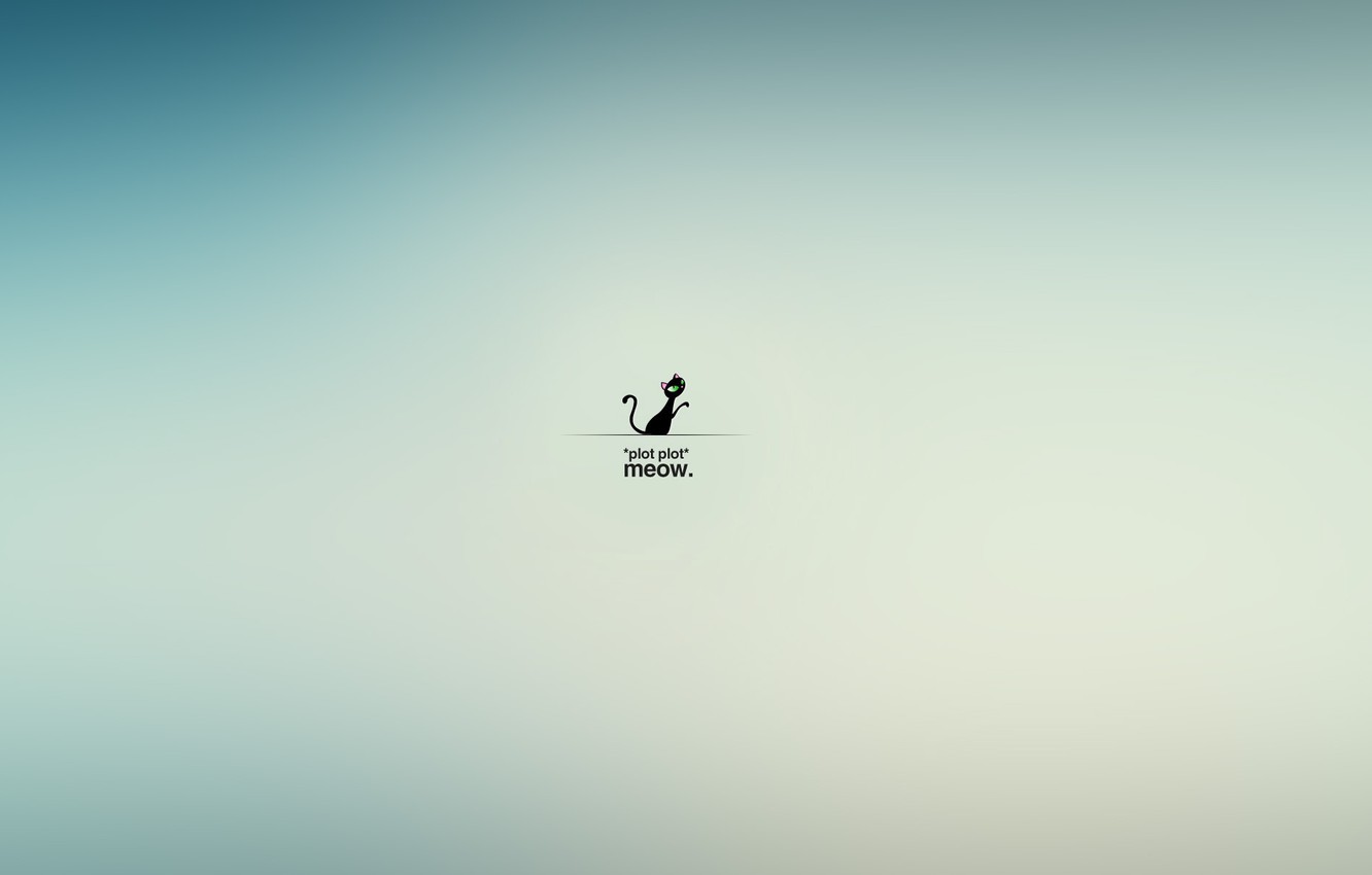 Photo Wallpaper Blue, Cat, Meow - House Fly - 1332x850 Wallpaper ...