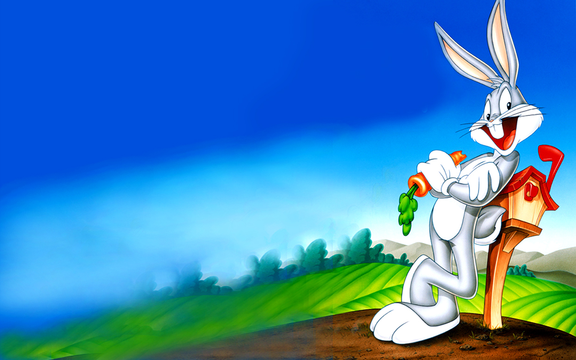 Bugs Bunny With Background - 1920x1200 Wallpaper - teahub.io