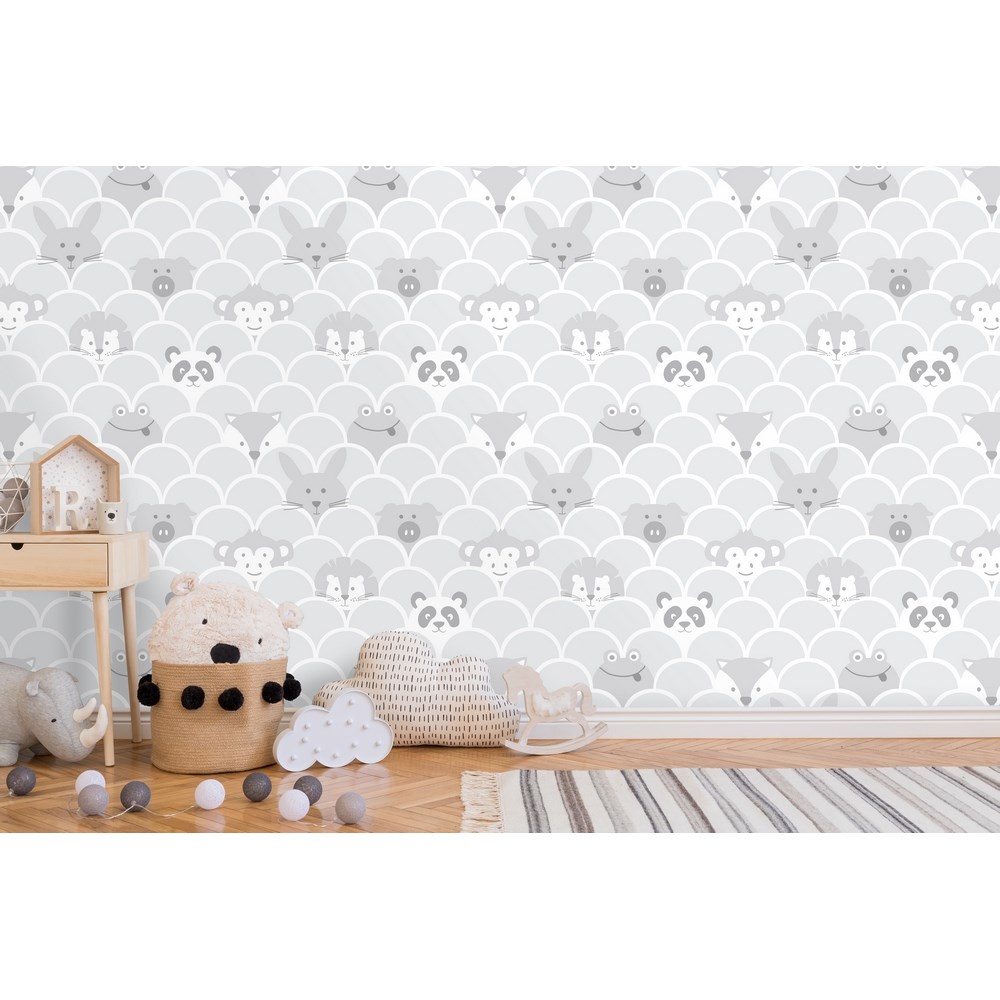 Baby Room Wallpaper Grey - 1000x1000 Wallpaper - teahub.io