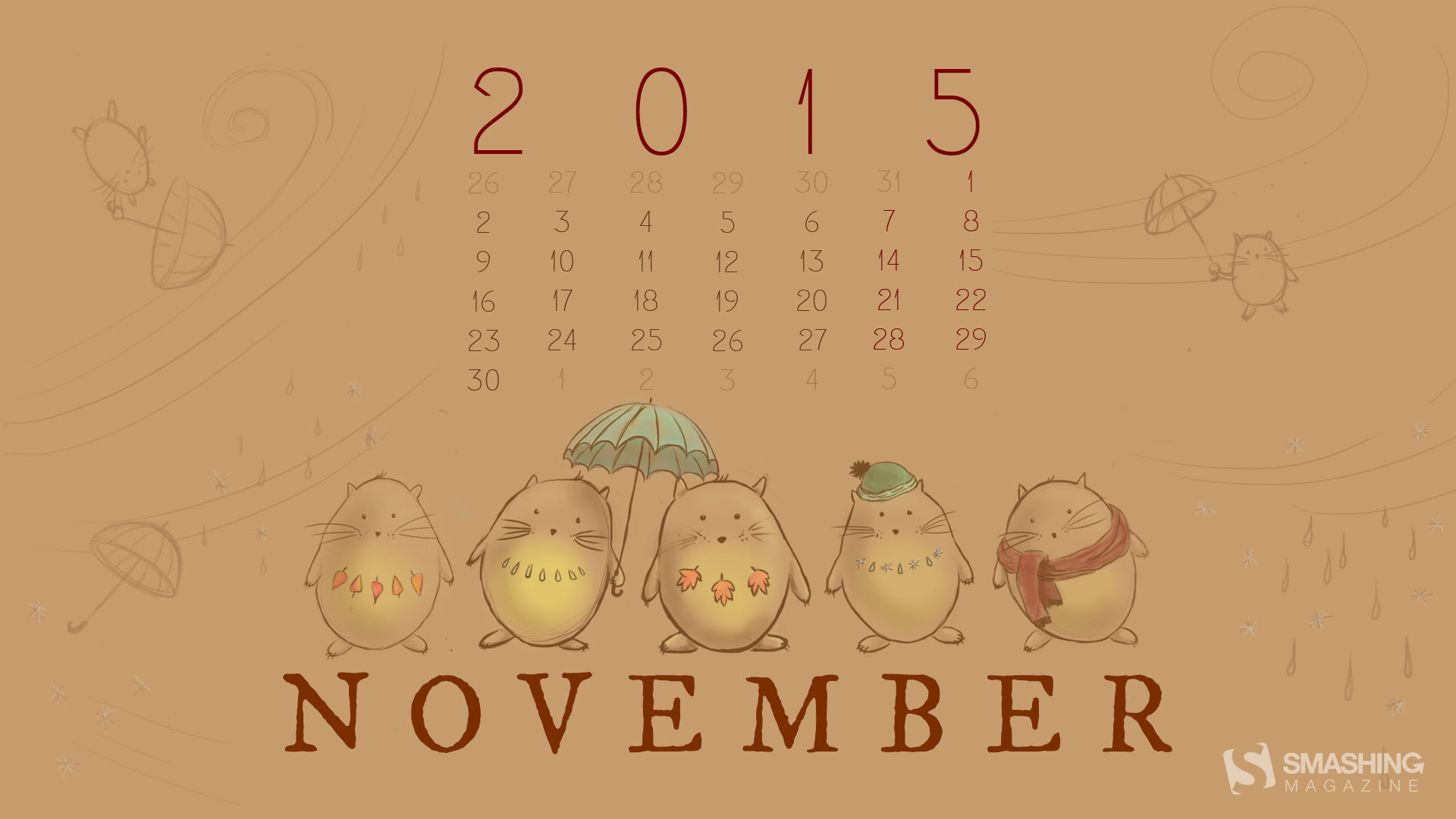 November Calendar Wallpaper Desktop Backgrounds Pinterest - Motif ...