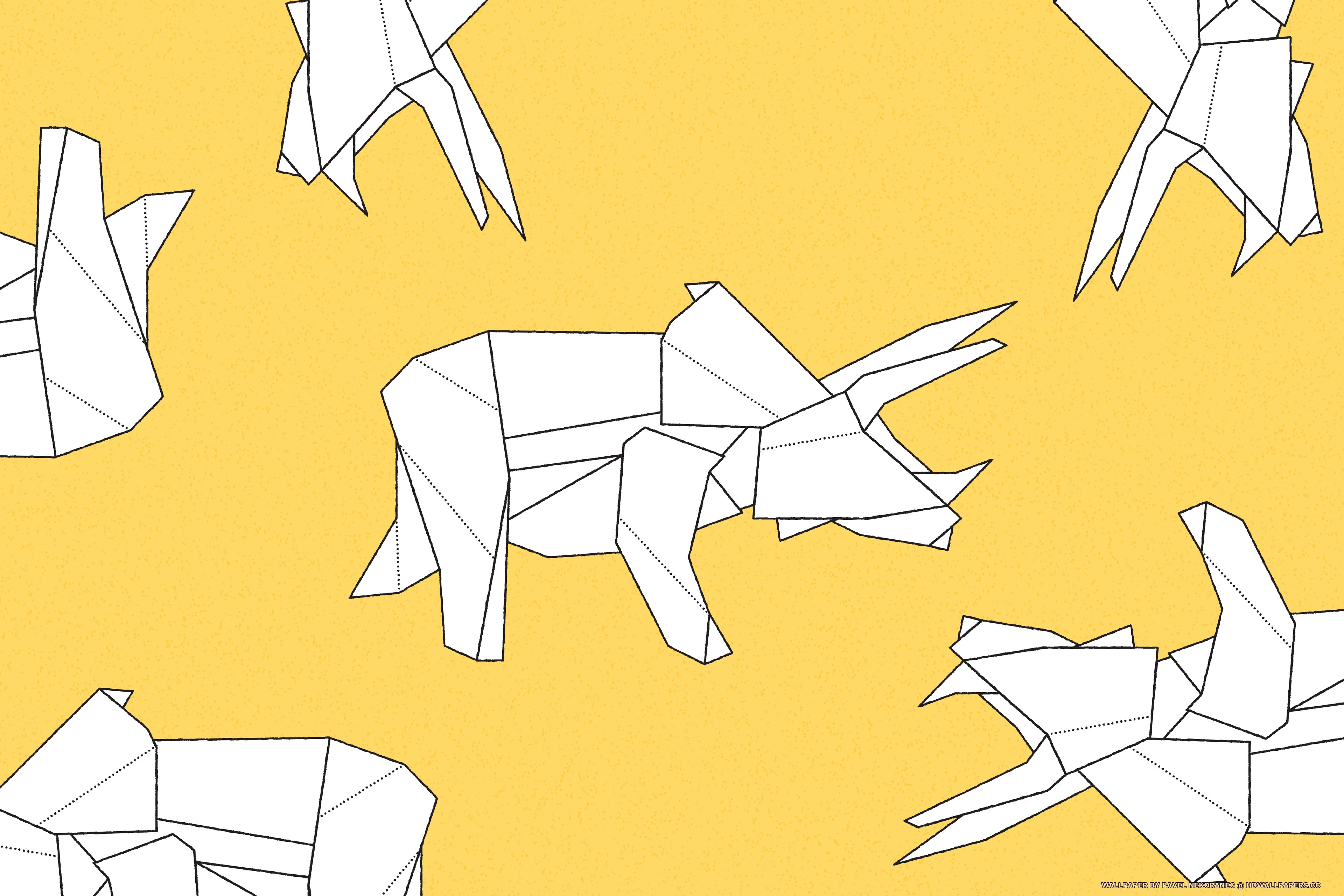 Origami Paper - 3840x2560 Wallpaper - teahub.io