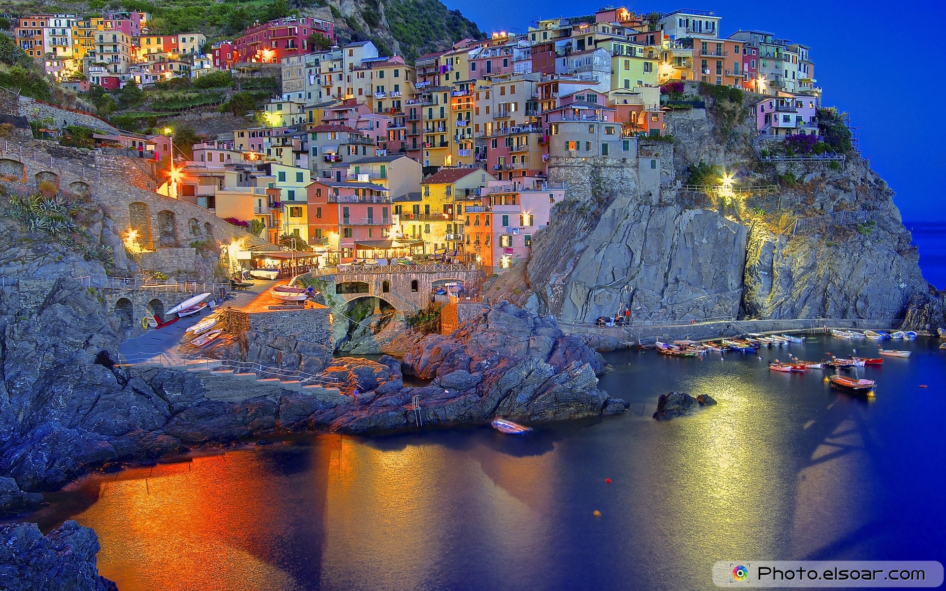 Amazing Cityscapes Hd Free Wallpaper - Manarola - 1920x1200 Wallpaper ...