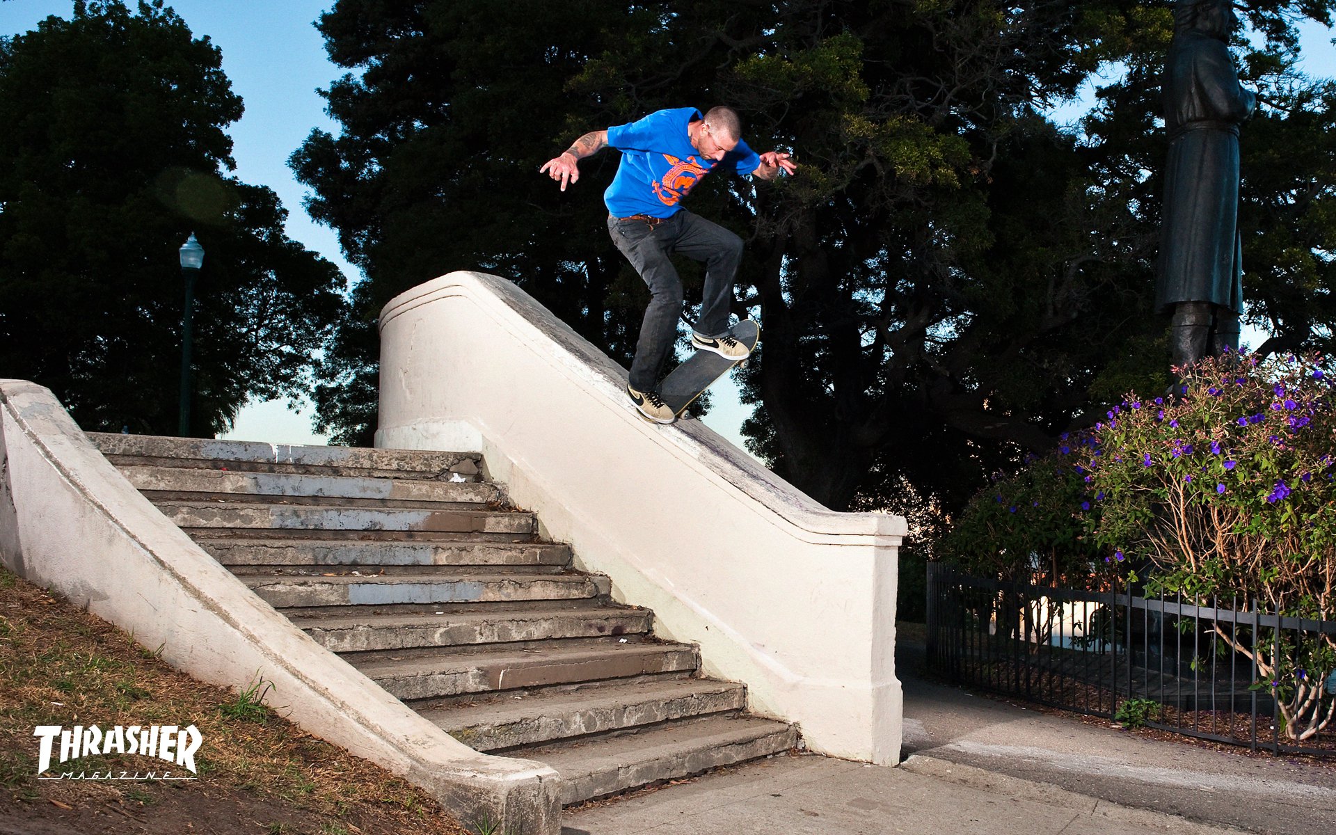 Thrasher Magazine - Wallpapers - Brian Anderson Hubba Hideout ...