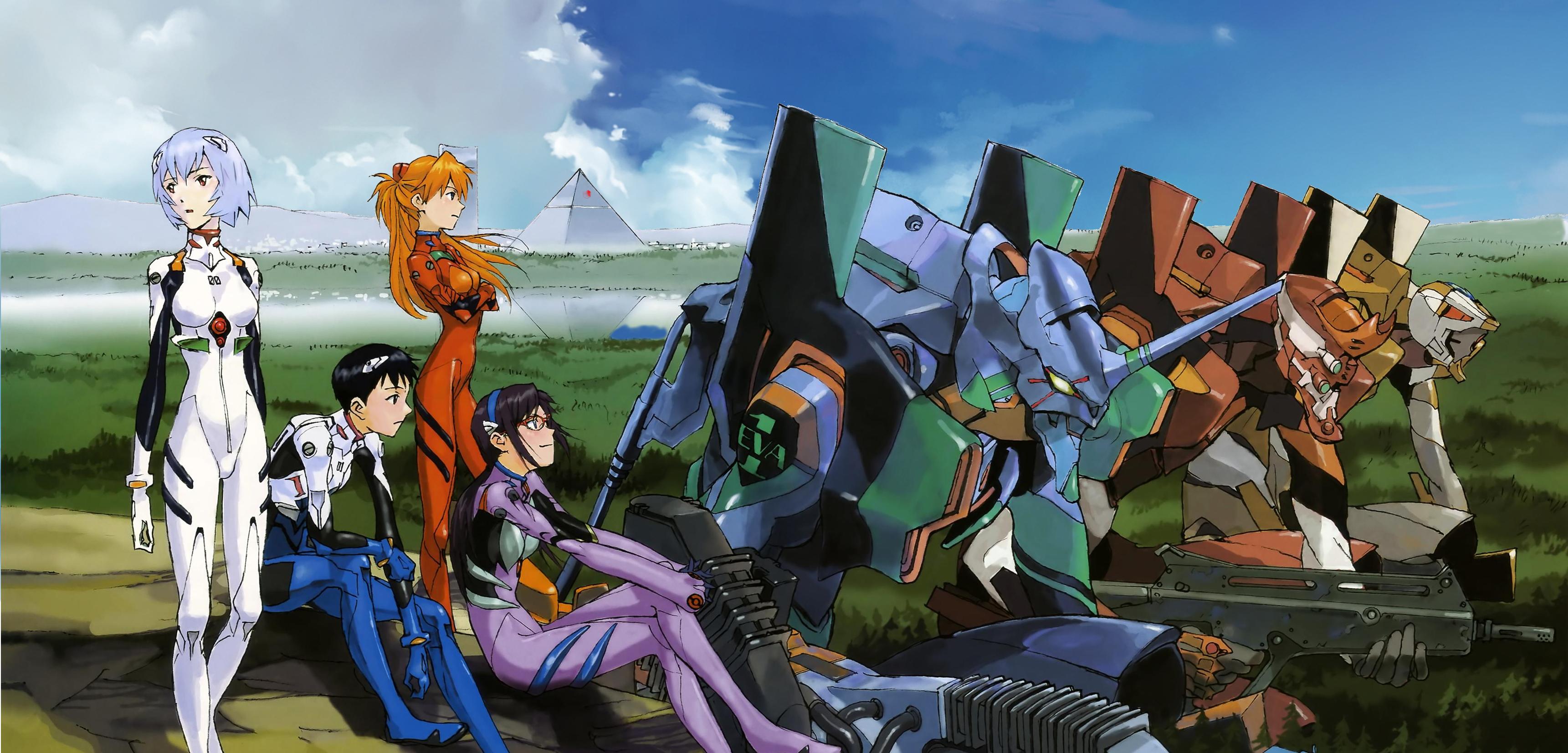 1080p Neon Genesis Evangelion - 3442x1653 Wallpaper - teahub.io