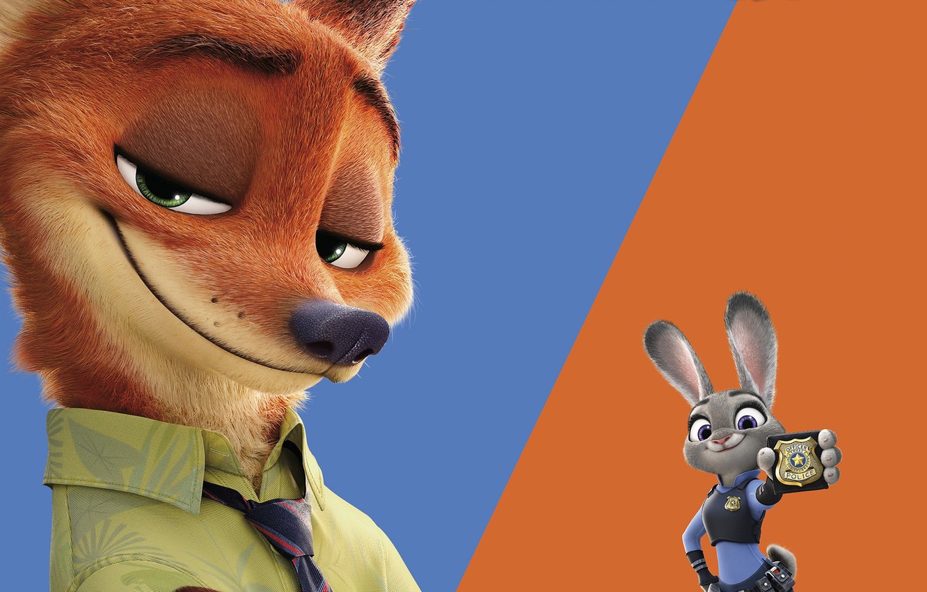 Photo Wallpaper Cinema, Animation, Logo, Disney, Star, - Zootopia ...