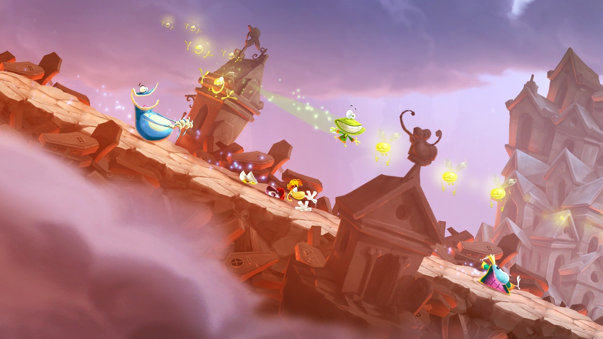 Rayman Sky Landscape - Rayman Legends Music Level - 1920x1080 Wallpaper ...