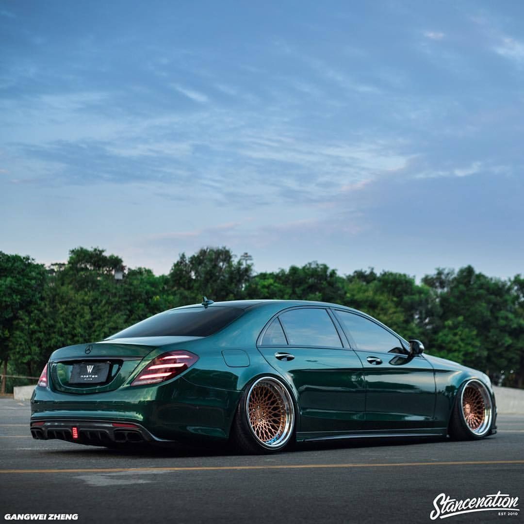 Stanced Mercedes S Class - 1080x1080 Wallpaper - teahub.io