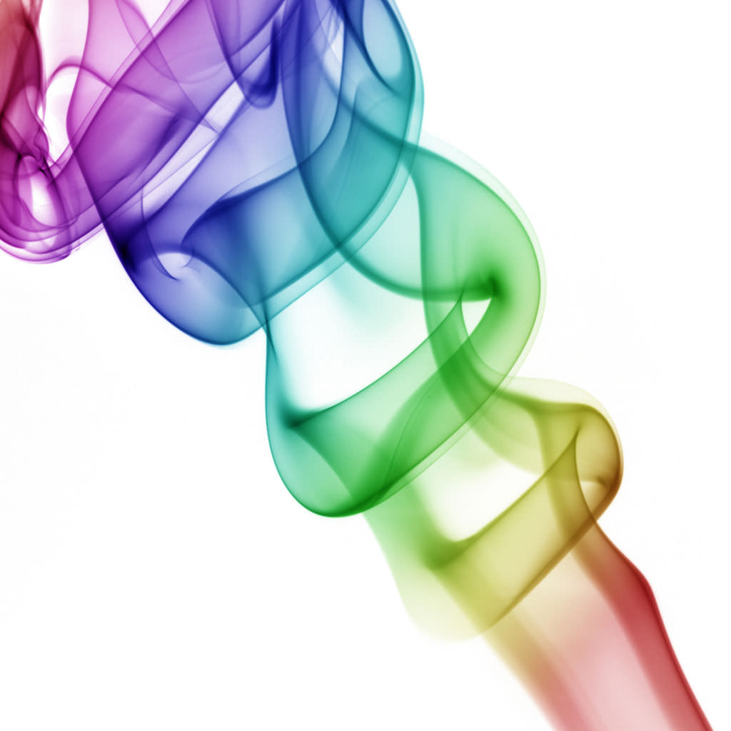 Rainbow Smoke Wallpaper Cool Rainbow Smoke Backgrounds 1024x1024 Wallpaper