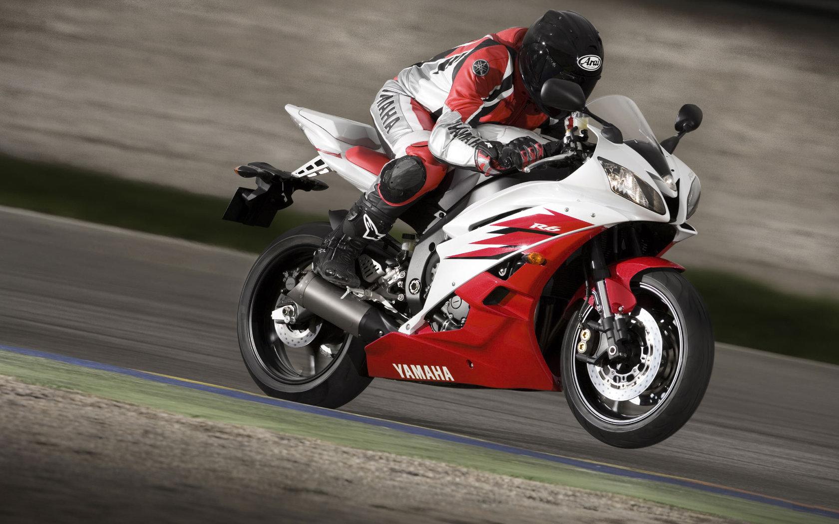 2006 Yamaha Yzf-r6 Red - R6 Yamaha Red White 2006 - 1680x1050 Wallpaper ...
