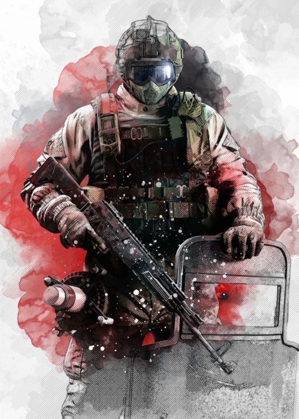 Rainbow Six Siege Fuze - 600x840 Wallpaper - teahub.io
