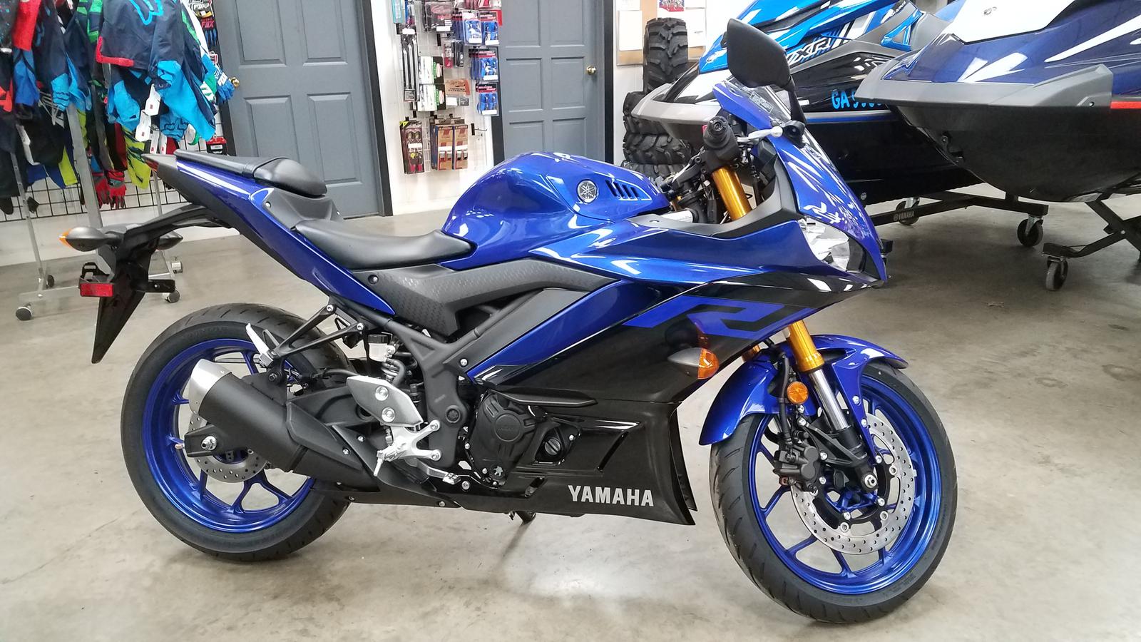 Download 2019 Yamaha R3 Blue - Teahub.io