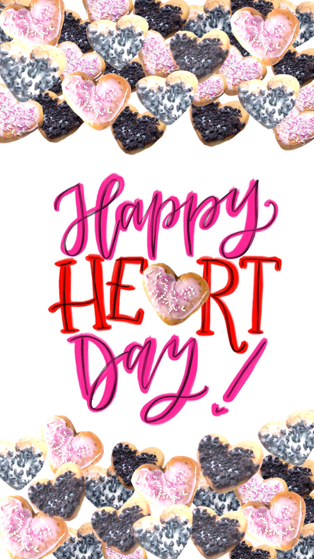 Happy Heart Day - 1080x1920 Wallpaper - teahub.io
