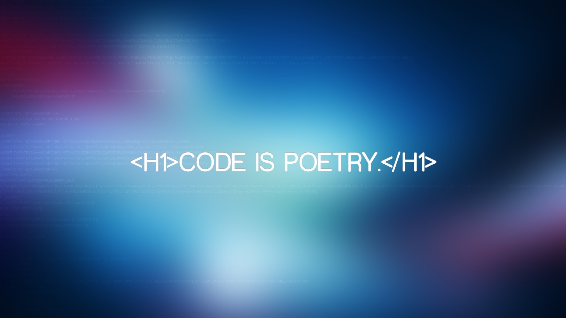 El Codigo Es Poesia - 1920x1080 Wallpaper - teahub.io