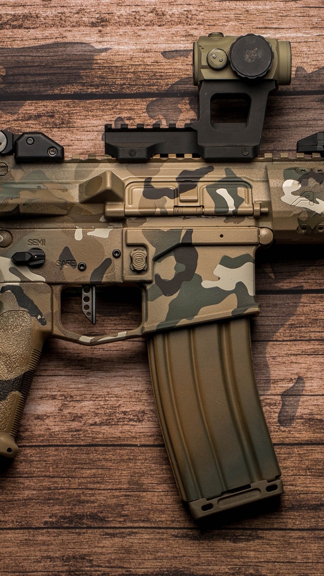 Download Iphone Wallpaper Ar 15 Semi Automatic Rifle - Assault Rifle ...