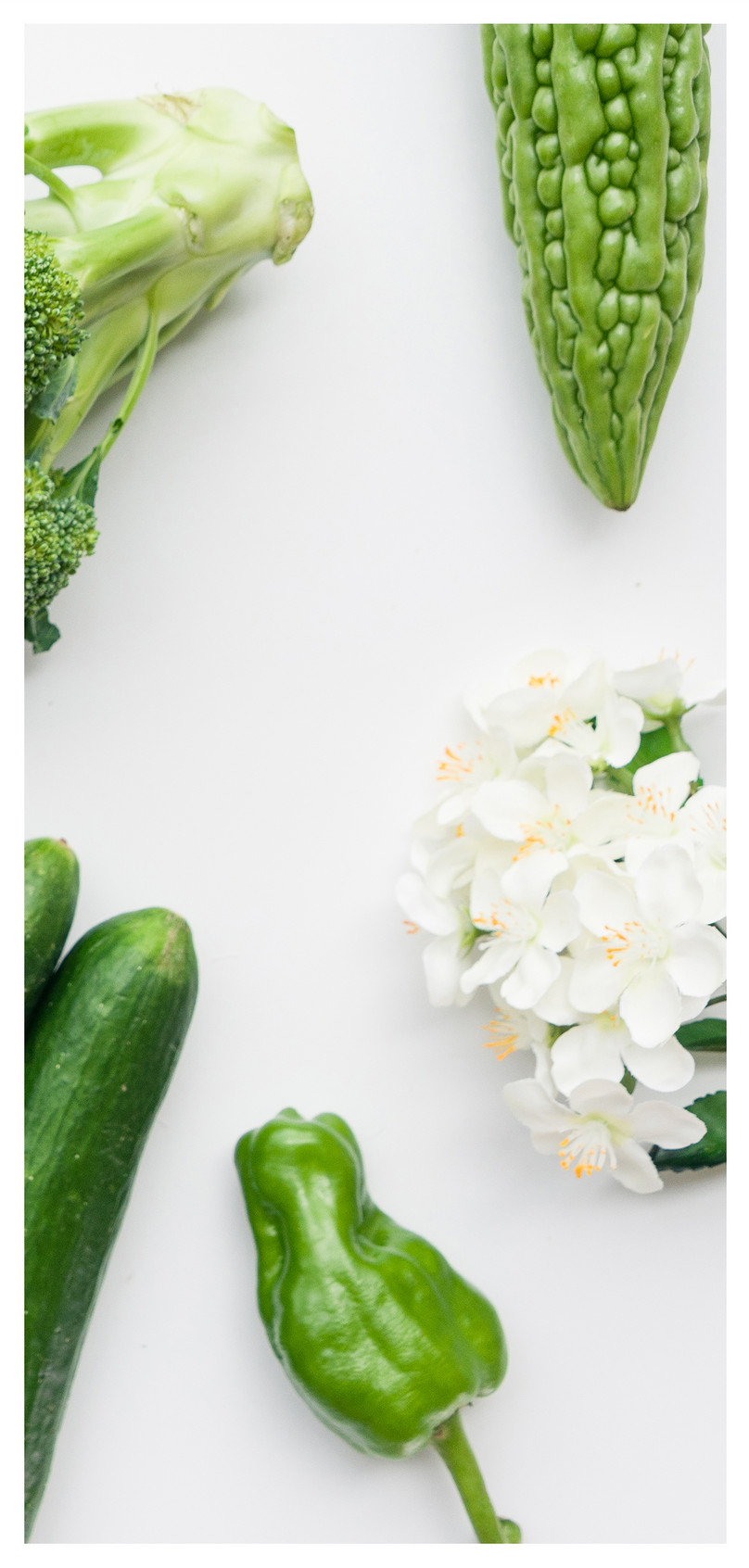 Creative Vegetable Cellphone Wallpaper - Broccoli - 808x1692 Wallpaper ...