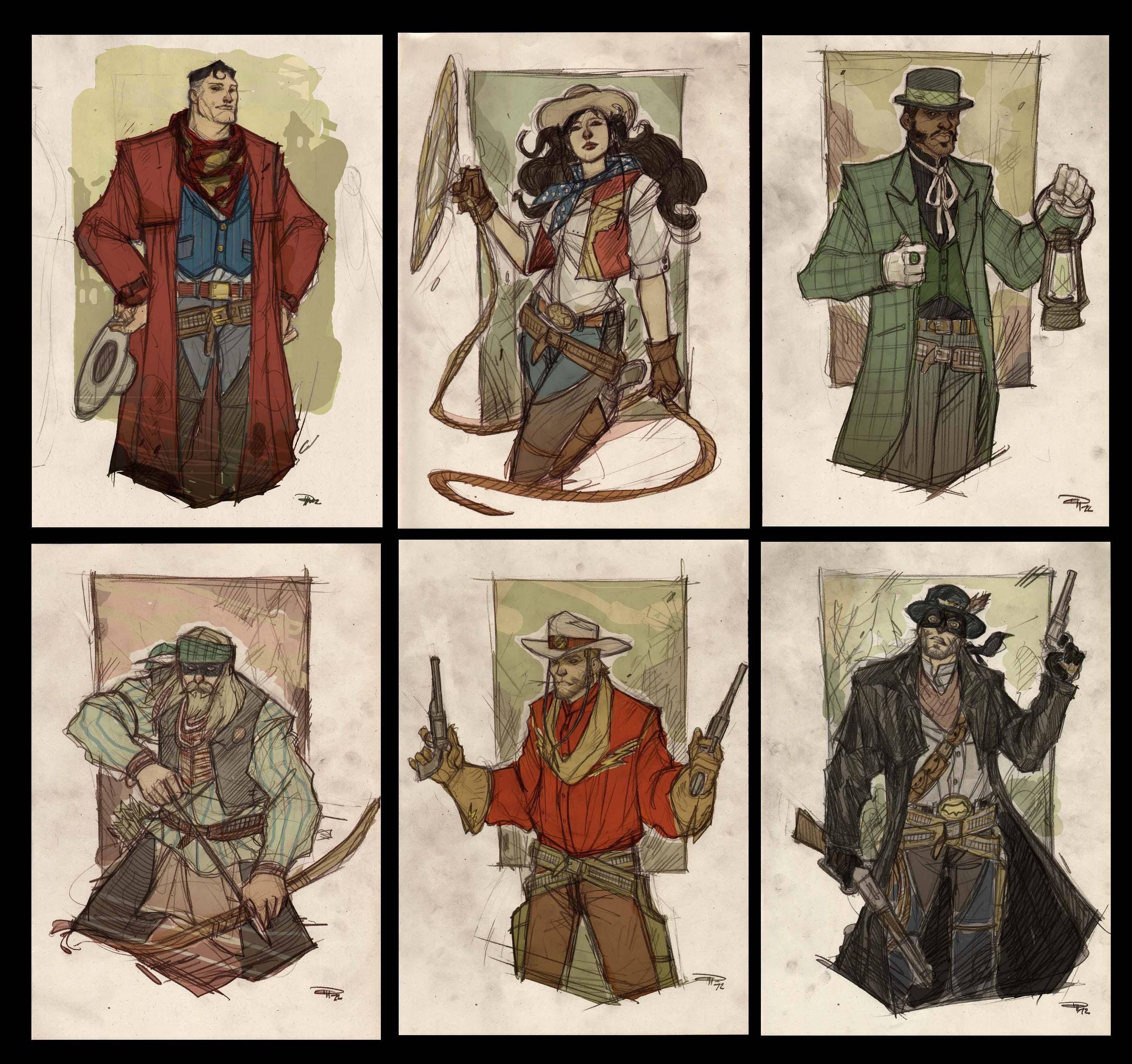 Wallpaper - Dc Comics Wild West - 2669x2508 Wallpaper - teahub.io