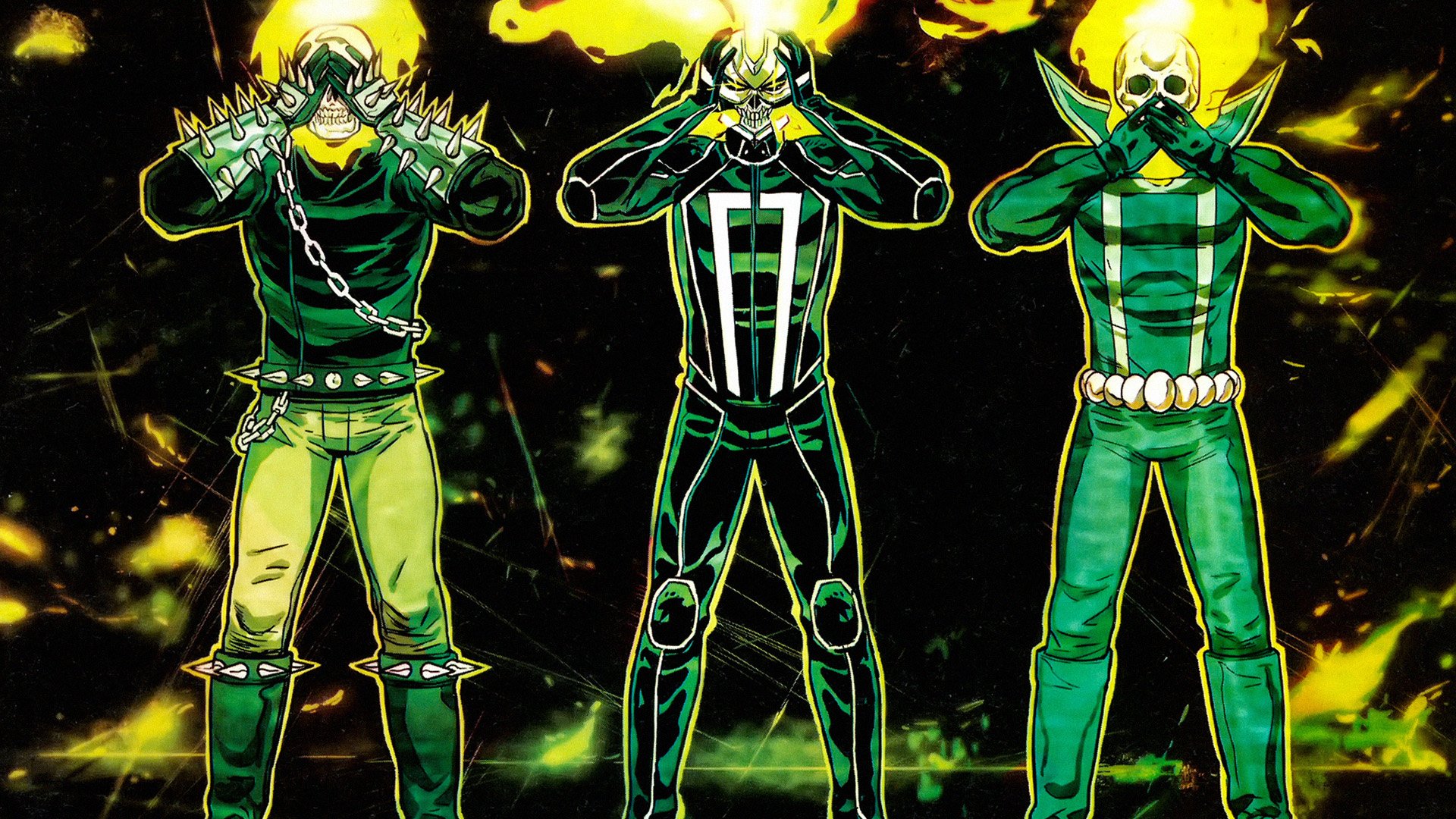 Robbie Reyes Johnny Blaze Ghost Rider - 1920x1080 Wallpaper - teahub.io