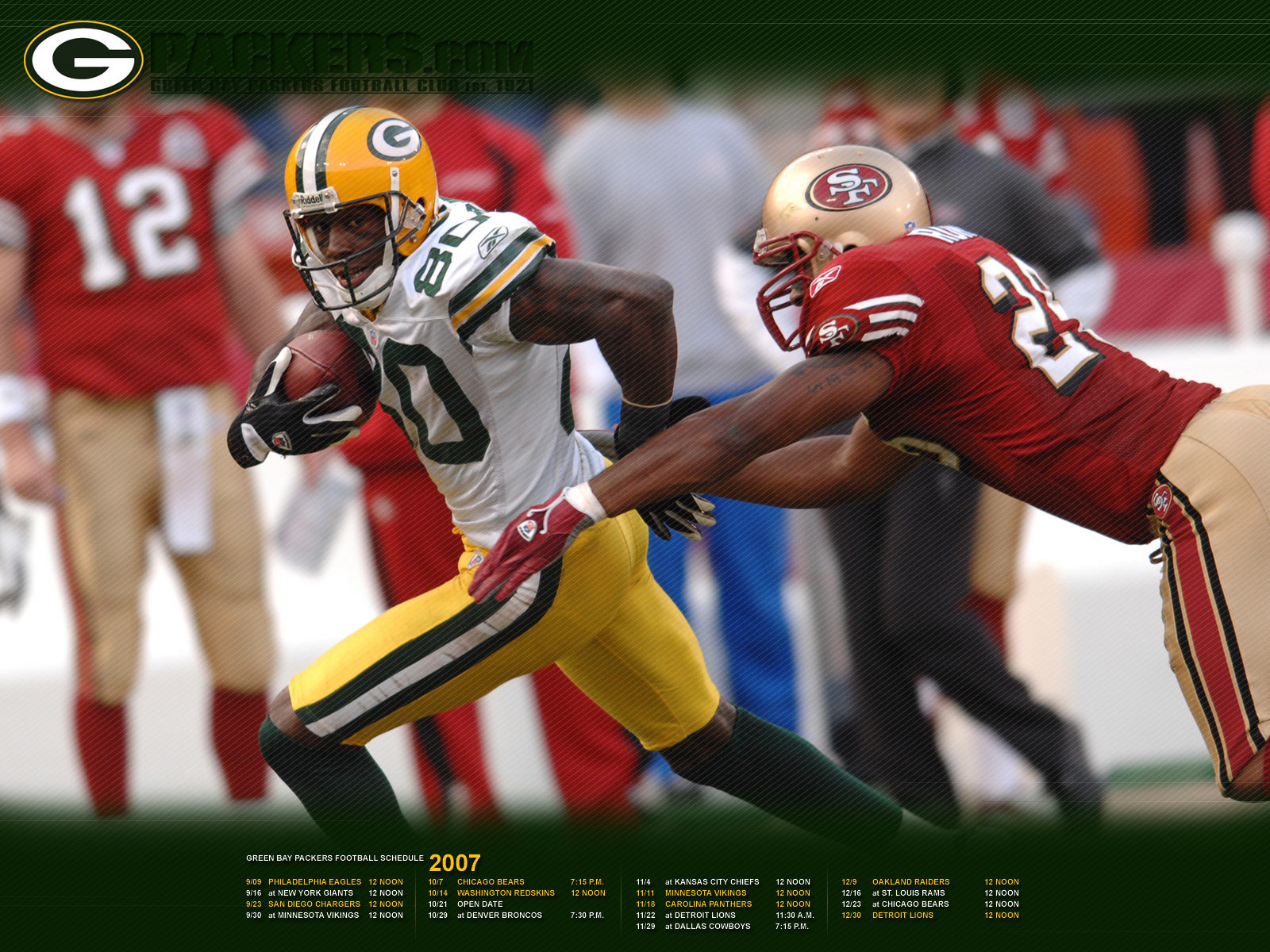 Donald Driver - Sprint Football - 1600x1200 Wallpaper - teahub.io