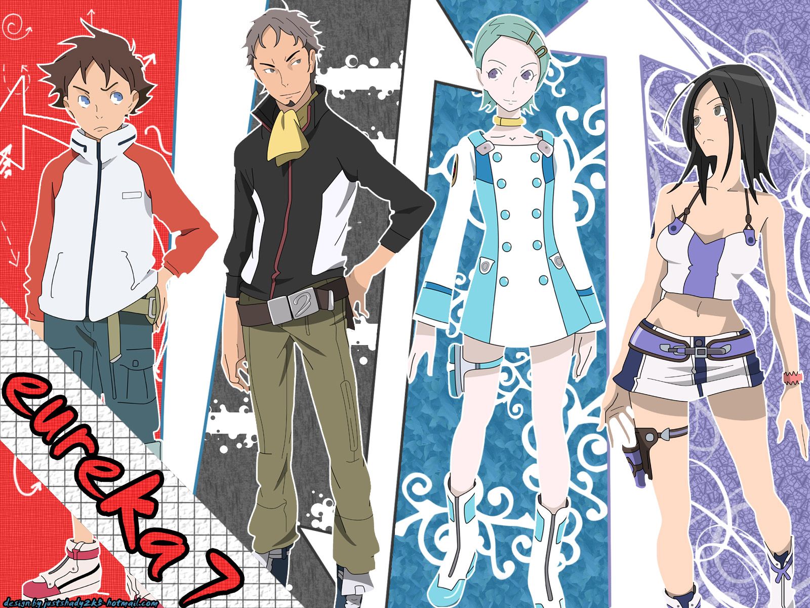 Eureka 7 Main Character - 1600x1200 Wallpaper - teahub.io