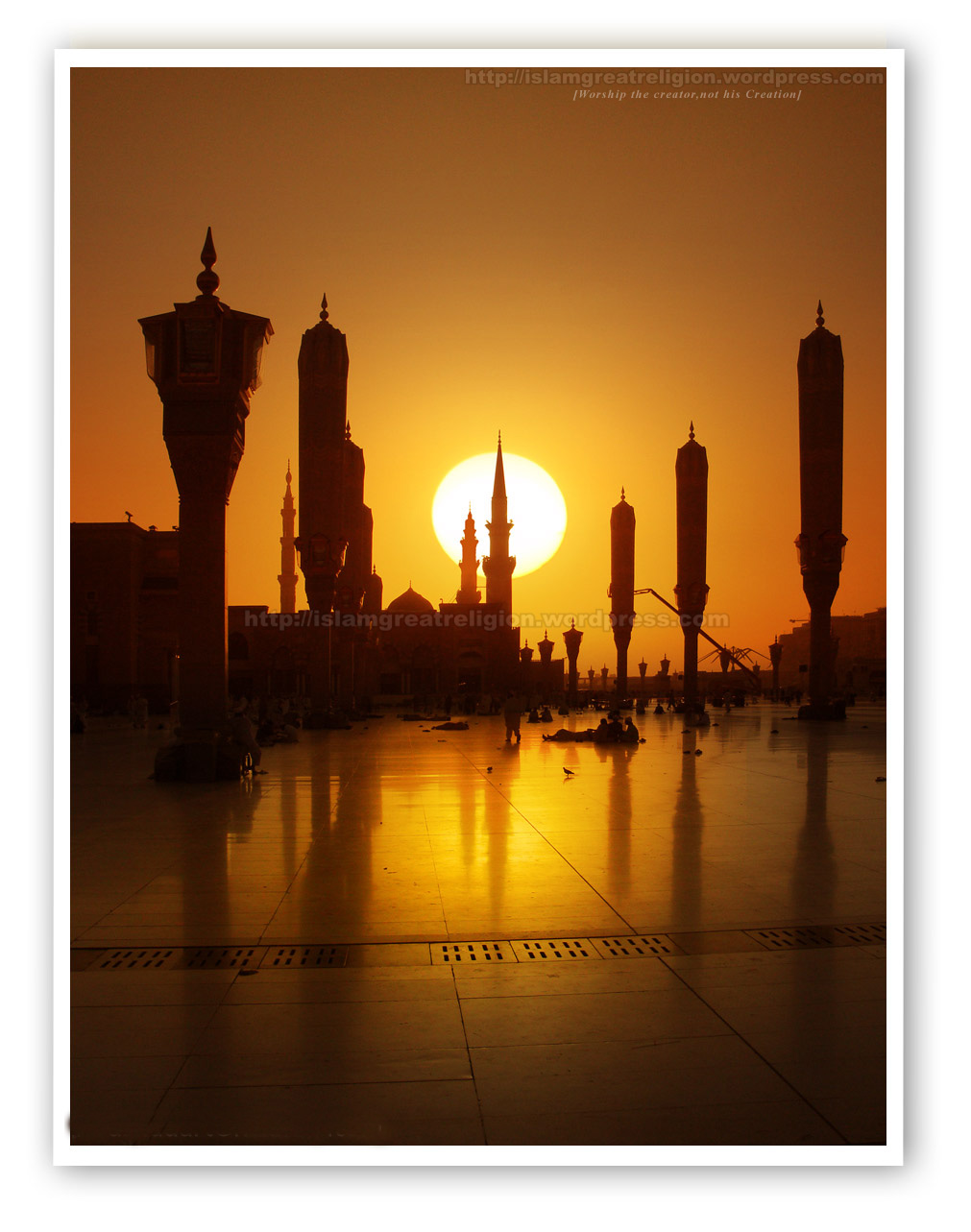 Sunset In Madinah - 1011x1283 Wallpaper - teahub.io