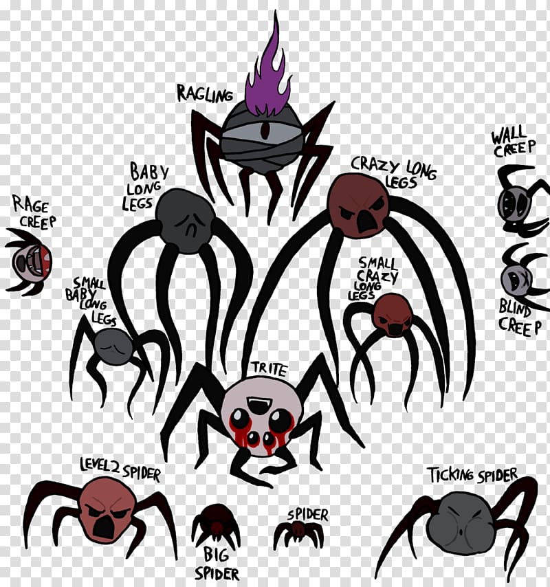 The Binding Of Isaac Spider Creep Desktop , Spider - Binding Of Isaac ...