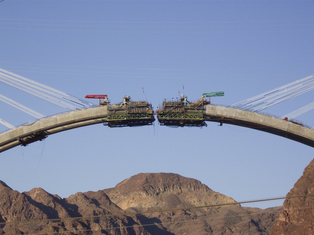 Hoover Dam Bridge Construction - 1024x768 Wallpaper - teahub.io